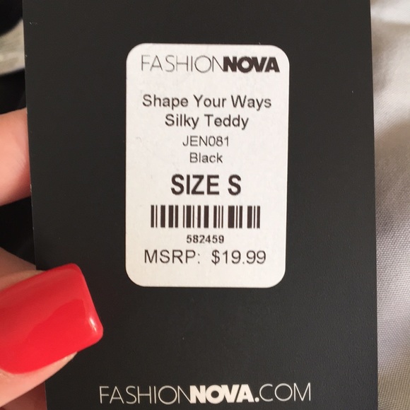 Fashion Nova | Intimates & Sleepwear | Shape Your Ways Silky Teddy ...